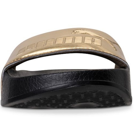 Puma | Shoes | Brand News Puma Gold Slide Sandals | Poshmark